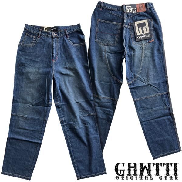 アウトレット 訳あり ガッティー メンズ デニム パンツ ネイビー #3042 GAWTTI ガウティ Boo Yaa T.R.I.B.E ブーヤー トライブ ストリート スタイル HIPHOP ウェアー ヒップホップ 西海岸 ファッション...