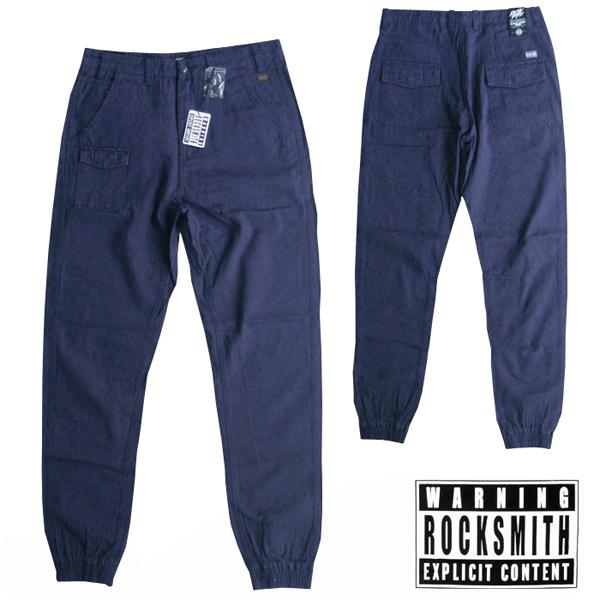 ROCK SMITH ロックスミス メンズ チノパン ネイビー BLEEKER STREET CHINOS インポート ストリート ブランド スタイル HIPHOP カジュアル ファッション スケーター ヒップホップ ウェアー B系 アメカ...