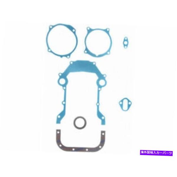 エンジンカバー FELPRO 82FV49Fタイミングカバーガスケットセットは1954-1956 FORDカスタムラインに適合します Felpro 82FV49F Timing Cover Gasket Set Fits 1954-1956...