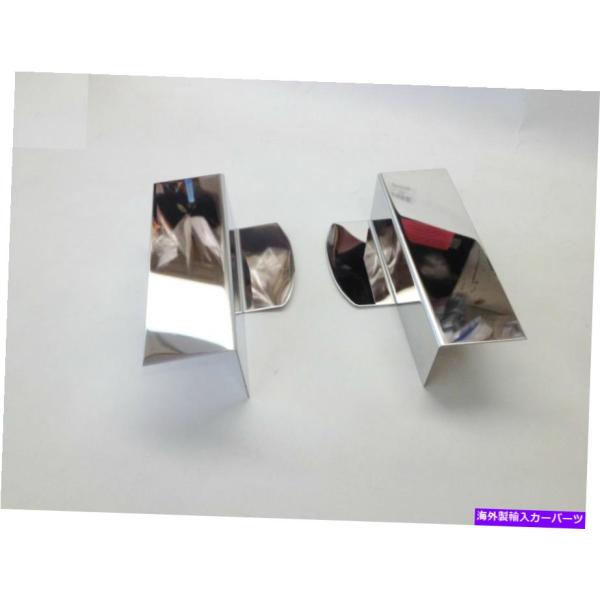 エンジンカバー Corvette C4 1988-1996 2 PCステンレスヘッドライトワイヤーカバークロムエンジンパーツ Corvette C4 1988-1996 2 Pc Stainless HEADLIGHT WIRE COVER...