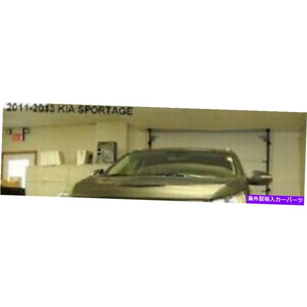 マスクブラ Lebra Hood Protector Mini Mask Bra Fitits 2011-2016 Kia Sportage 11-16 Lebra Hood Protector Mini Mask Bra Fits 201...