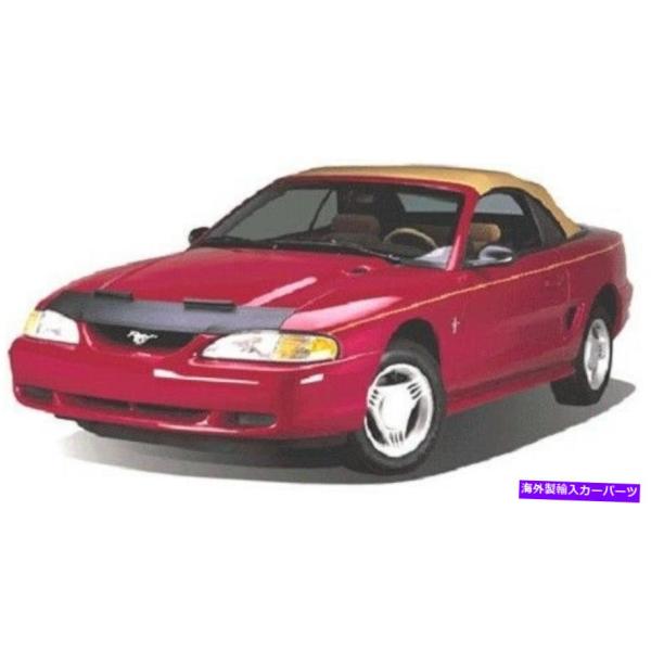 マスクブラ レブラフードプロテクターミニマスクブラはシボレーシボレーバレッタ1987-1996フィット Lebra Hood Protector Mini Mask Bra Fits Chevy Chevrolet Baretta 1987...