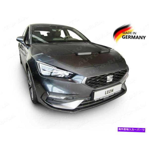 マスクブラ 車フードボンネットブラフィットシートレオンKL 2020年以来、ノーズフロントエンドマスクブラブデポット CAR HOOD BONNET BRA fit Seat LEON KL since 2020 NOSE FRONT EN...