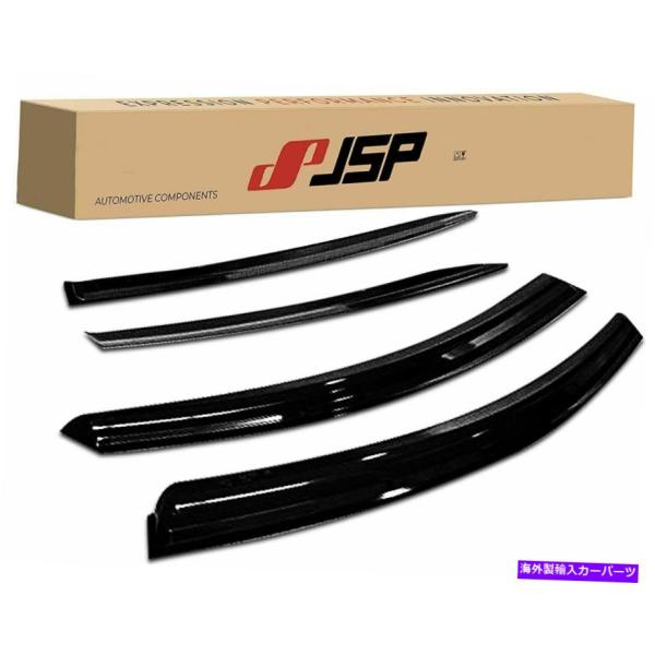 ウィンドウバイザー JSP Rain Guards Vent Visor 2012-2017 RioはKia Window Deflector 218007に適合します JSP Rain Guards Vent Visor 2012-201...