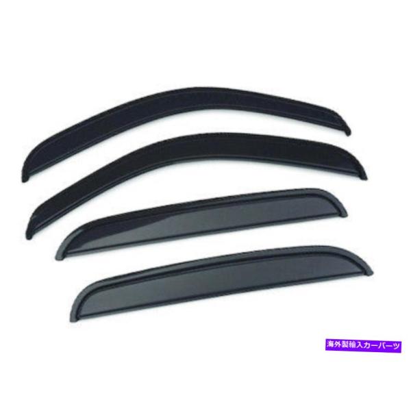 ウィンドウバイザー AVS 94806 VENT VIDERS WINDOL DEFLECTORS RAIN GOARDS 2019 Dodge RAM 1500 CREW CAB AVS 94806 Vent Visors Window ...