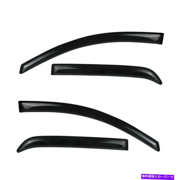 ウィンドウバイザー ウィンドウバイザーデフレクターフィット2007-2016 GMC Acadia 07-10 SATURN OUTLOUK VENT SHADE Window Visor Deflector fit 2007-2016 G...