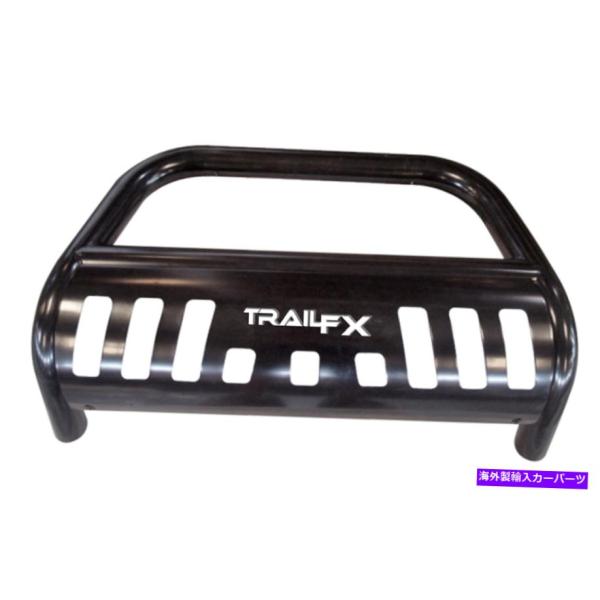 Bull Bar TRAILFXブルバー - スキッドプレートブラックパウダーコーティングラウンドタイプ3 "直径B0033B TrailFX Bull Bar - Skid Plate Black Powder Coated Round ...
