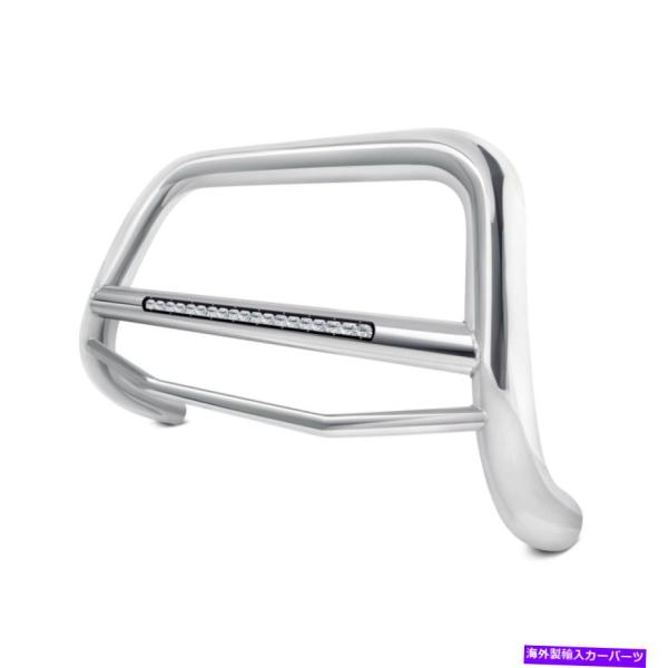 Bull Bar Jeep Grand Cherokee 99-04 3 "Max Beacon Polished LED Bull Bar w/oスキッドプレート用 For Jeep Grand Cherokee 99-04 3" Max...