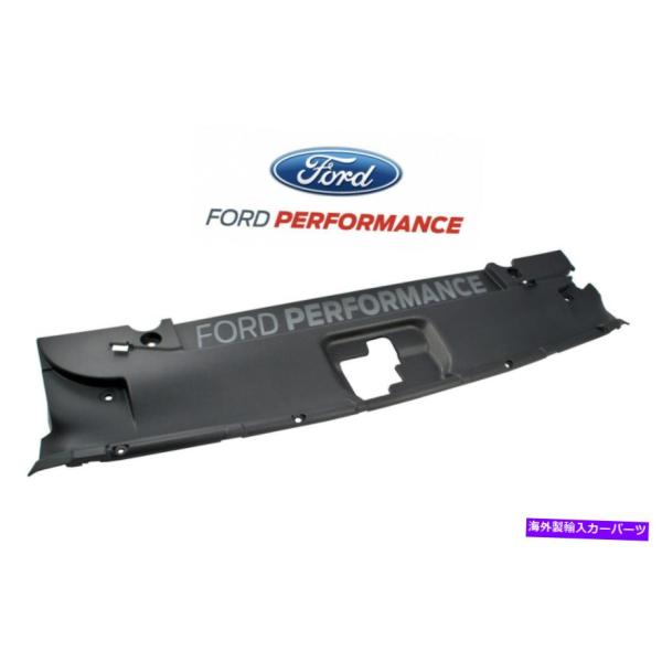 エンジンカバー 2015-2017マスタングフォードパフォーマンスブラックエンジンラジエーターシールドカバーM-8291-FP 2015-2017 Mustang Ford Performance Black Engine Radiator...