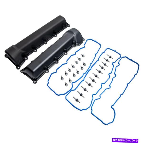 エンジンカバー Dodge Dakota 4.7L 2000-2001 53021829AD用のエンジンバルブカバー +ガスケット Engine Valve Cover + Gaskets for Dodge Dakota 4.7L 200...