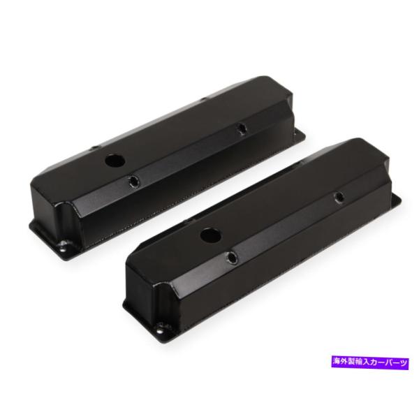 エンジンカバー Holley Sniper 890006Bスナイパー製造されたアルミバルブカバー-Chrysler Big B ... Holley Sniper 890006B Sniper Fabricated Aluminum Val...