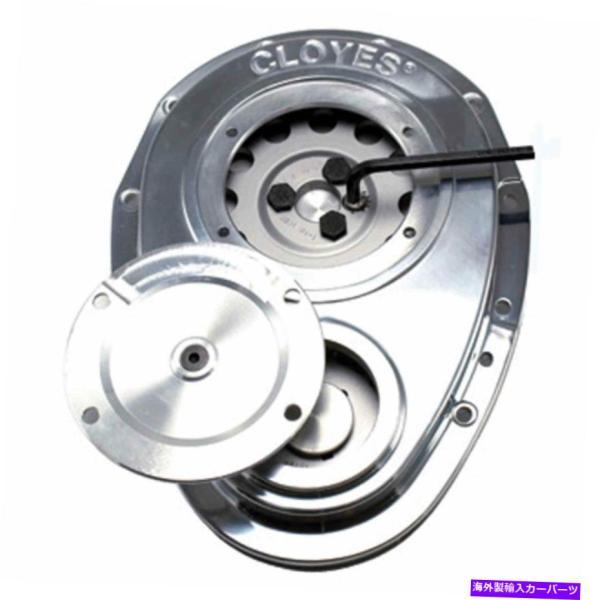 エンジンカバー Cloyesギア9-231エンジンタイミングカバーBBC 2ピースイージーカム調整非ファクター Cloyes Gear 9-231 Engine Timing Cover BBC 2-Piece Easy Cam Adjus...