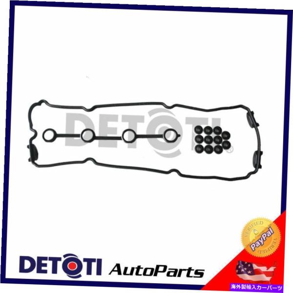 エンジンカバー 1993年から2000年のバルブカバーガスケットセット日産アルティマ2.4L I4エンジンコードKA24DE Valve Cover Gasket Set For 1993-2000 Nissan Altima 2.4L I...