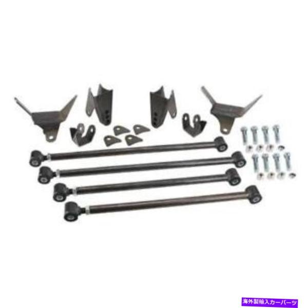サスペンション 1933-34フォード三角測量リア4リンクキット 1933-34 Ford Triangulated Rear 4-Link Kit