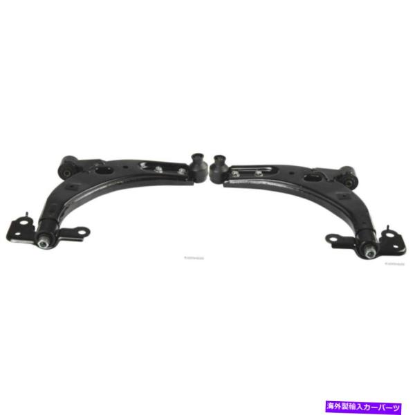 サスペンション Herth+Buss Jakoparts Control Armセット左＆右Kia Carens II FJ unのセット Herth+Buss Jakoparts Control Arm Set Left &amp; Ri...