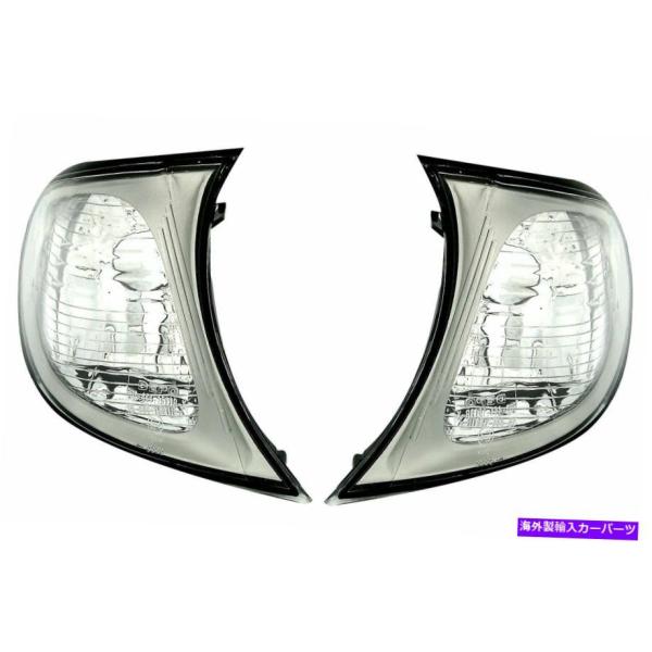 USテールライト BMW 3-Serie E46 01-05 Chrome Rand送料無料KPBM23WN XI Frontindikatorer for BMW 3-serie E46 01-05 Chrome RAND Free Sh...
