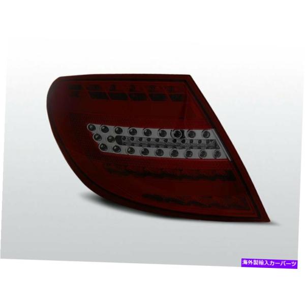 USテールライト LTI LED Baklykter for Mercedes C-Klasse W204セダン07-10赤煙のFreeshipping LTI LED Baklykter for Mercedes C-KLASSE W20...