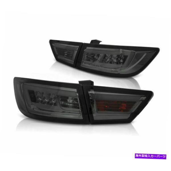 USテールライト Renault Clio IV 2013 2014 2015 2016 - ハッチバックスモークLEDのためのテールライトLDRE04 TAIL LIGHTS LDRE04 FOR RENAULT CLIO IV 2013...