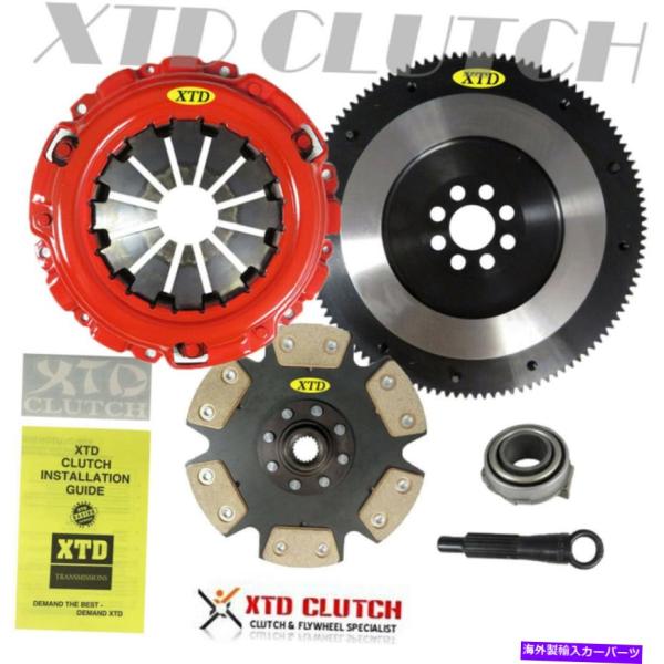 clutch kit XTDステージ4リジッドクラッチ＆Xliteフライホイールキット2011 2012 2013 2013 2013 2014 2013 2015 Civic 1.8L XTD STAGE 4 RIGID CLUTCH &...