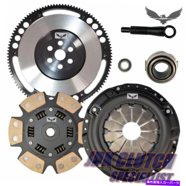 clutch kit JDステージ3クラッチ＆Xliteフライホイールキット2000 2000 2002 2002 2004 2006 2006シビック JD STAGE 3 CLUTCH &amp; XLITE FLYWHEEL KIT ...