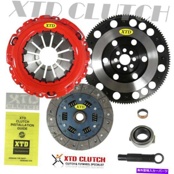 clutch kit XTDステージ1レースクラッチ＆XliteフライホイールキットアコードTSX 2.4LシビックSI K20 4CYL XTD STAGE 1 RACE CLUTCH &amp; XLITE FLYWHEEL KIT A...