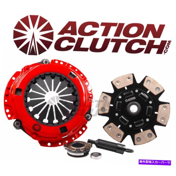 clutch kit アクションクラッチステージ3クラッチキットフィットホンダシビックSI 6スピードK20 K24 RSXタイプS ACTION CLUTCH STAGE 3 CLUTCH KIT FITS HONDA CIVIC Si ...