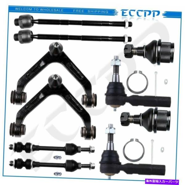 lower suspension ECCPPステアリング10ピースコントロールアームボールジョイントフィット03-05ドッジRAM 3500 2WD RWD ECCPP Steering 10PCS Control Arms Ball Jo...