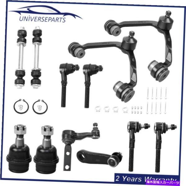 lower suspension FORD F150アスピ9ナビゲーター4WDフロントアッパーコントロールアームボールジョイント12ピース For Ford F150 Expidition Navigator 4WD Front Upper...