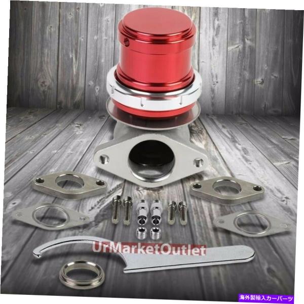 ターボチャージャー Red Turbo Charger 38mm 2-Bolt 14psiターボ外部廃棄物キット+スプリングT33 Red Turbo Charger 38mm 2-Bolt 14PSI Turbo External Was...