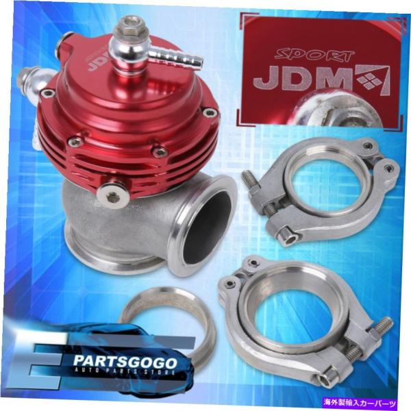 ターボチャージャー 35mm 38mm赤いアルミニウムトップスチールターボチャージャーミニ外部廃ゲートマニホールド 35mm 38mm Red Aluminum Top Steel Turbo Charger Mini External W...