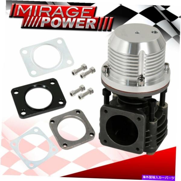 ターボチャージャー 50mmスーパーターボ電荷ブーストマニホールドVバンド外力フランジクロム 50MM Super Turbo Charge Boost Manifold V Band External Wastegate Flanges ...