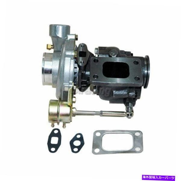 ターボチャージャー CXRACING T3 T4 TRBOチャージャーターボチャージャー350 + HP Wastegate 8PSI Vバンドユニバーサル CXRacing T3 T4 Turbo Charger Turbocharger...