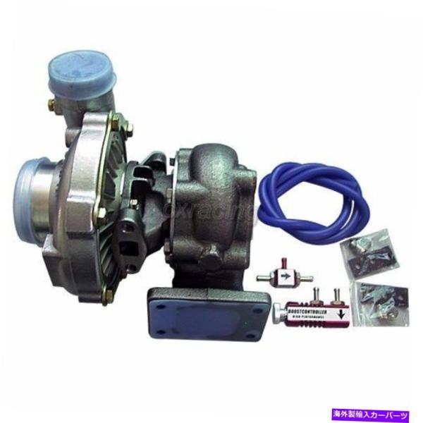 ターボチャージャー CXRacing Universal T3 T04E .63 A / Rターボ充電器+ブーストコントローラ350+ HP CXRacing Universal T3 T04E .63 A/R TURBO Charger ...