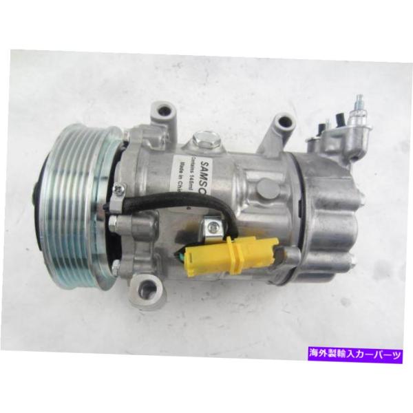 AC コンプレッサー 2007-2008ミニクーパー（1.6L 2-DRハッチバックのみ）新しいA / C ACコンプレッサー 2007-2008 Mini Cooper (1.6L 2-Dr Hatchbacks only) New A/...