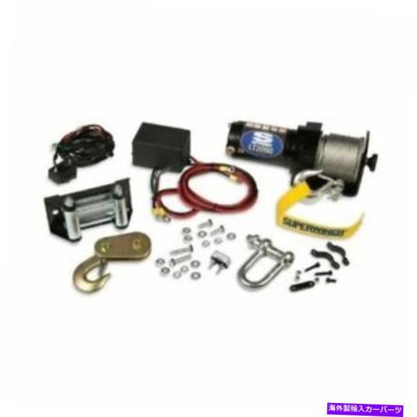 winch Superwinch 1120210エンボンATV 2000エンジョローラ=アリーズ1HPシール・アンプ・スイッチ - オリジナルのタイトルを表示 Superwinch 1120210 ウィンチ ATV 2000ポンド ローラー...