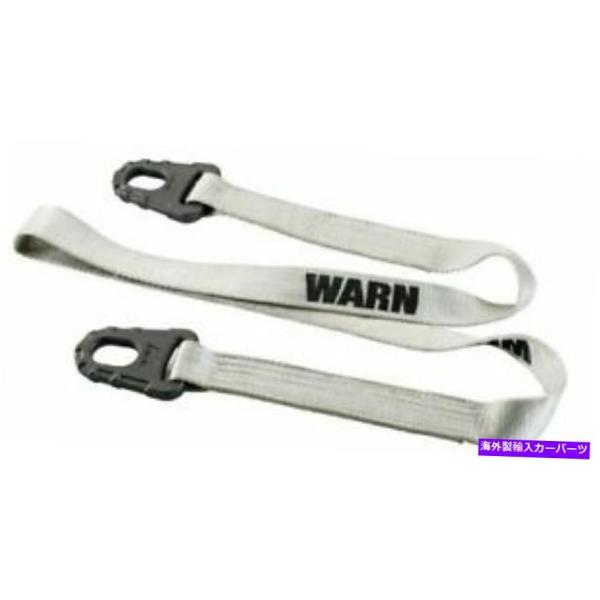 winch 92096 EPIC 4 "x8 'ナイロンウィンチツリートランクプロテクターW /スチールリングコネクタ Warn 92096 Epic 4"x8' Nylon Winch Tree Trunk Protector w/ St...