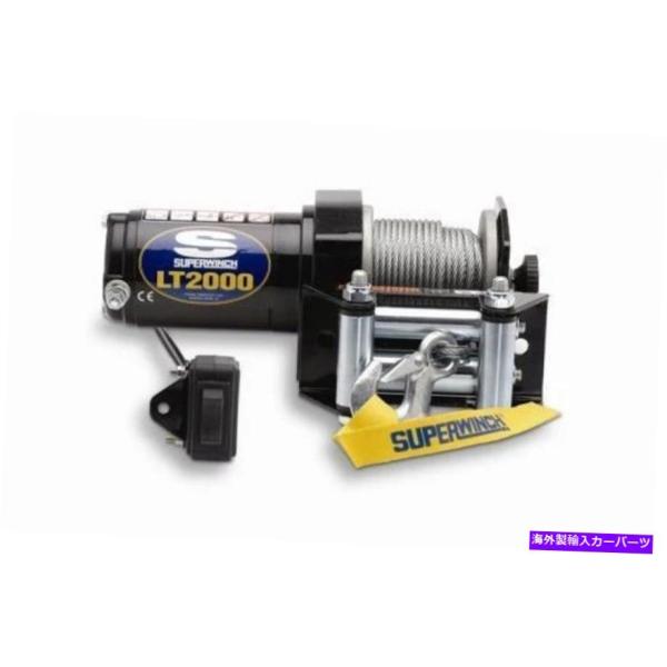 winch Superwinch 1120210 LT2000 ATV 5/32 "x50 'WINCH W / 2000 LB容量 Superwinch 1120210 LT2000 ATV 5/32"x50' Winch w/ 2000...