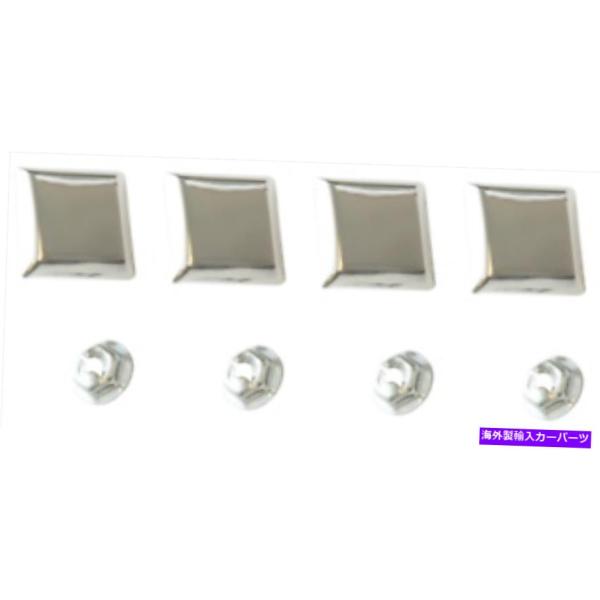 内装パーツ 1968 1969充電用ドアパネルマップポケットコーナートリムセット4。 1968 1969 Charger Door Panel Map Pocket Corner Trim Set of 4.