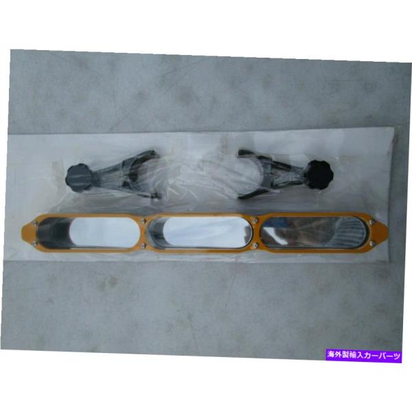 rear view mirror Modquad 3フルリア・カラー・イメロー2インチ・#CA - MIR-BEZ-Y CAN-AM▲ - オリジナルのタイトルを表示 Modquad 3 パネルリアビューミラー ベゼルイエロー 2インチ #...