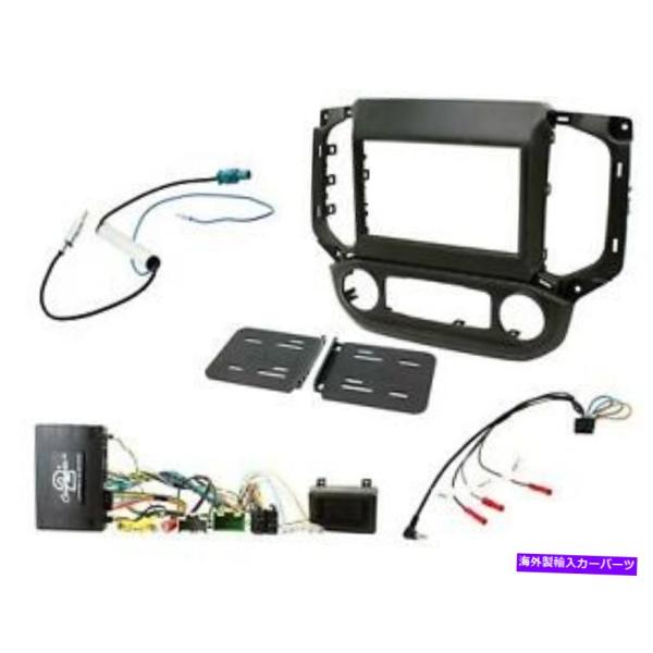 内装パーツ CTKCV 12オルディンファシアインテーブルアンテットシャットショーS-10ローラー用 - オリジナルのタイトルを表示 CTKCV 12 ダブルDIN FACIA インフォダッター アンテンナ キット シボレー S-10 コロ...