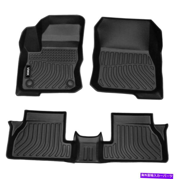 Floor Mat 2013-2016フォードフュージョン/リンカーンMKZ Viwik USのための全天候TPEフロアマットライナー All-Weather TPE Floor Mats Liners For 2013-2016 Ford...