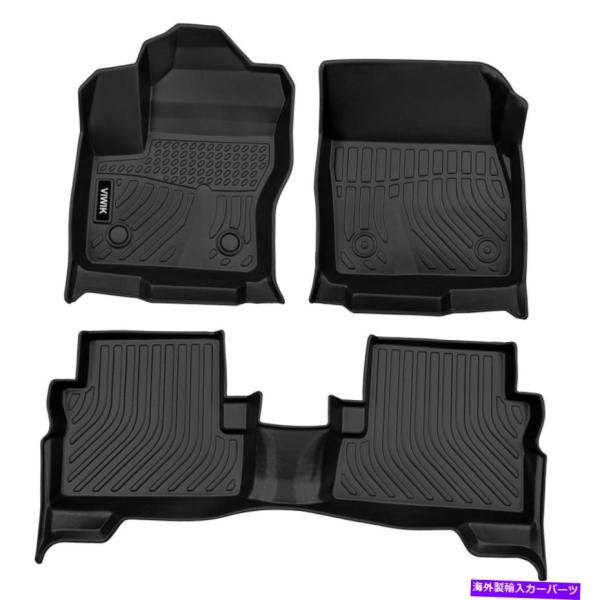 Floor Mat VIWIK TPEフロアマットライナー3D成形フィットFord Escape 2013-2019防水米国 VIWIK TPE Floor Mats Liner 3D Molded Fit For Ford Escape ...