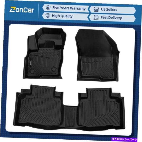 Floor Mat  TPE Floor Mats For 2015-2021 Ford Edge Liners All Weather TPE VIWIK Brand New