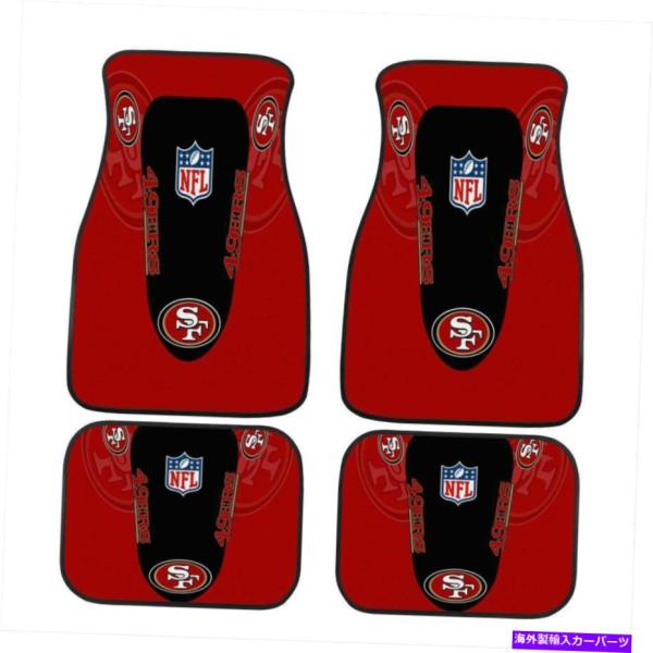 Floor Mat San Francisco 49ers車のコロアビット/リア・ドライヤーカッコット2は4つ星 - セット・セール - オリジナルのタイトルを表示 San Francisco 49ers 車のフロアマット フロント/リアカ...
