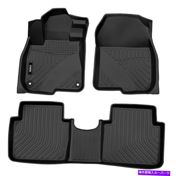 Floor Mat フロアマット2017-2020ホンダCRV CR-V保護Viwik US Floor Mats All Weather Full Set For 2017-2020 Honda CRV CR-V Protection V...