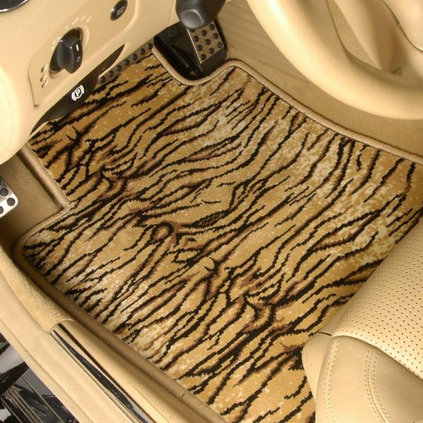 Floor Mat Hyundai vingene 20 Safari自動マットカーペット1st Row Tigerフロアマット For Hyundai Venue 20 Safari Auto Mat Carpeted 1st Row T...