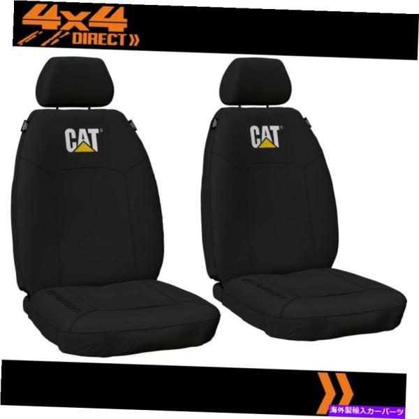 シートカバー 1列のカスタムキャタピラーキャットキャンバスシートカバー11-2012 1 ROW CUSTOM CATERPILLAR CAT CANVAS SEAT COVER FOR HOLDEN CAPTIVA 11-2012