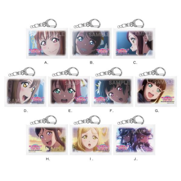 【発売日：2021年12月30日】ラブライブ！サンシャイン!!より、キャンバスキーホルダーが登場しました。バッグなどにぶら下げて楽しめる、お気に入りの場所に飾っても楽しめる、ミニサイズのキャンバスです。