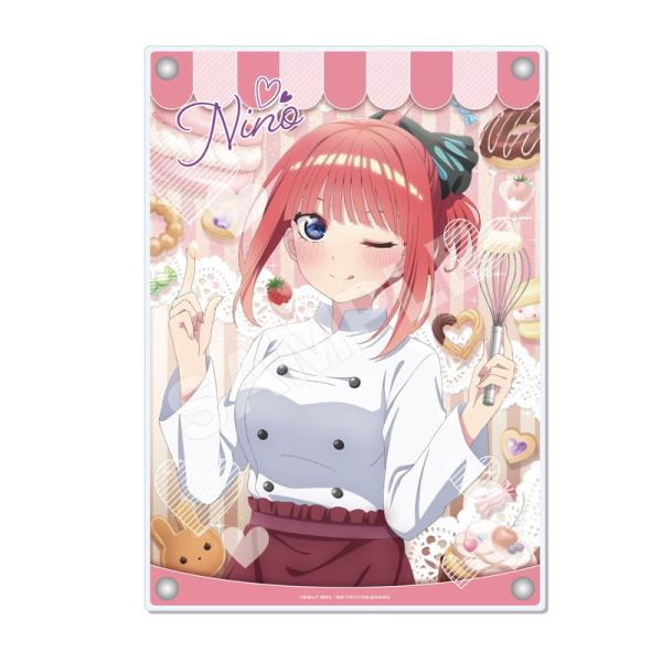 【発売日：2022年06月20日】五等分の花嫁∬より、アクリルボードが登場しました。アクリルがキャラと背景の2枚に分かれています。キャラと背景を併せて飾るもよし、キャラだけを飾るもよし、背景を自分で用意してキャラを飾るもよしなアイテムです。