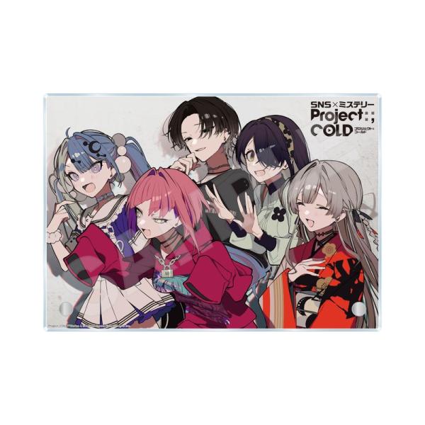 【発売日：2025年10月11日】Project:;COLD CASE MIRAGEより、アクリルボードが登場しました！美しいカット面が特徴の高級感のアクリルボードです。